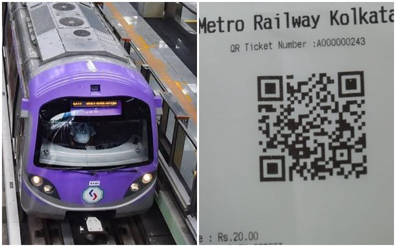 পুজোর আগেই মেট্রোয় চালু হতে চলেছে কিউআর কোডযুক্ত কাগজের টিকিট